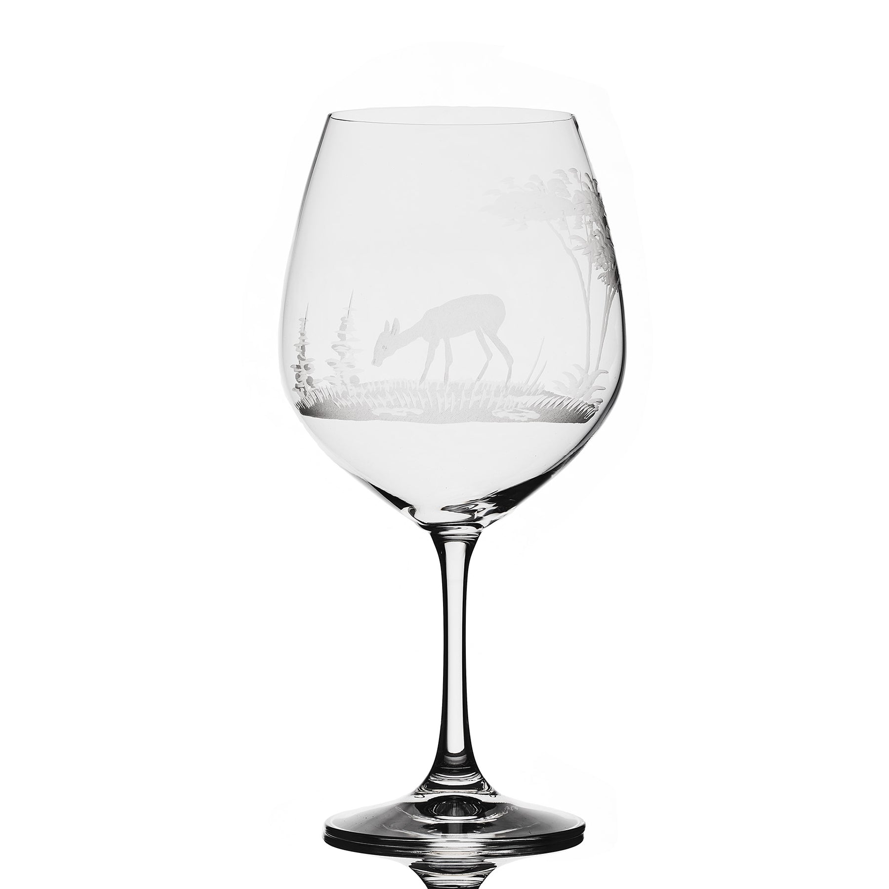 American Burgundy Glass - Doe by QUEEN LACE CRYSTAL - $150.00 USD